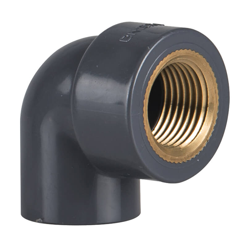 Copper Threaded Elbow 90°